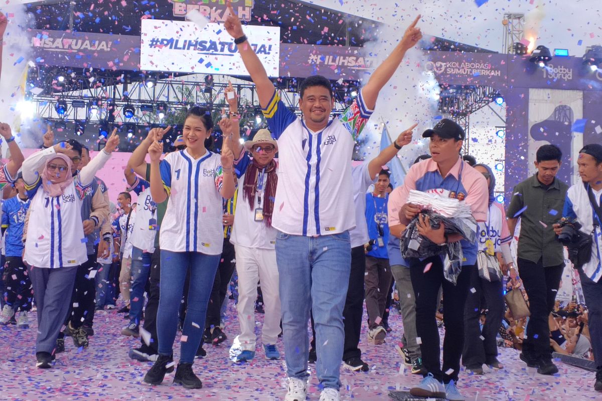 Bobby Nasution-Surya Menang di Pilgub Sumut, Kalahkan Edy Rahmayadi-Hasan