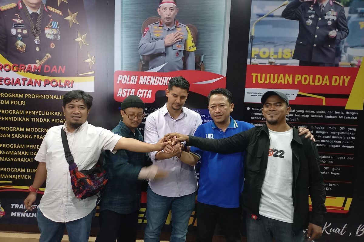 Suporter PSIM dan Persib Sepakat Berdamai Usai Ricuh di Jogja