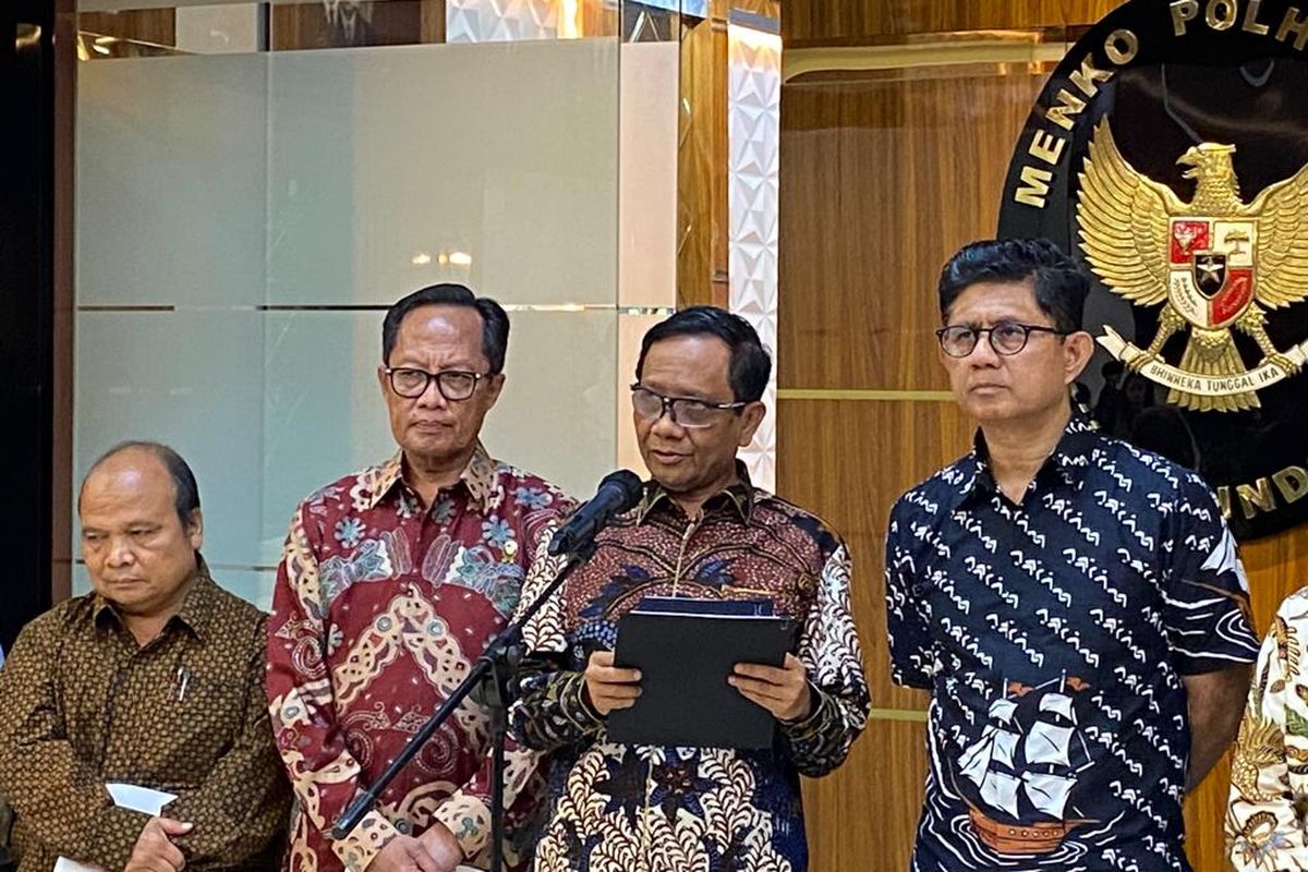 Soal Isi Rekomendasi Tim Percepatan Reformasi Hukum, Mahfud: Ada Penguatan KPK