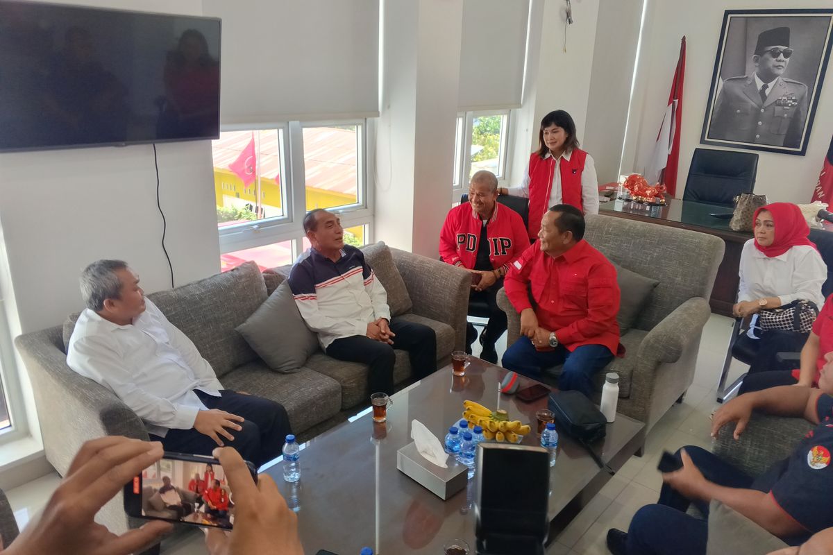 Saat Kembalikan Formulir Pilkada Sumut, Edy dan PDI-P Berbalas Pujian