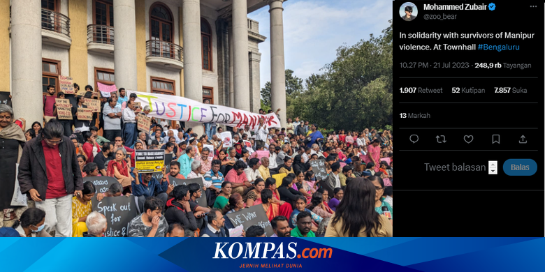 Duduk Perkara Konflik Antaretnis di India yang Picu Dua Wanita Diarak dan Diperkosa