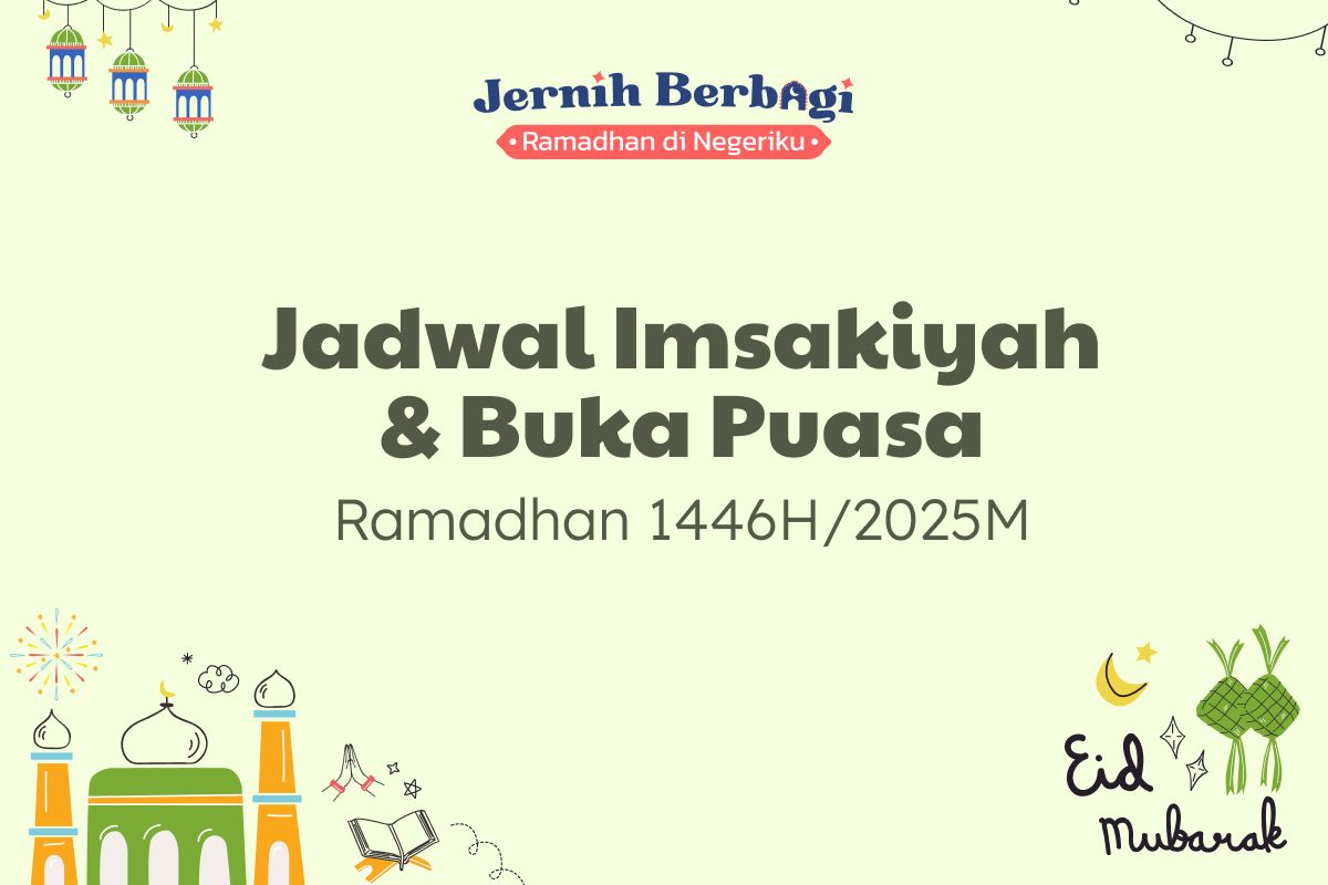 Jadwal Imsakiyah dan Buka Puasa Ramadhan Kota Jabodetabek 8 Maret 2025