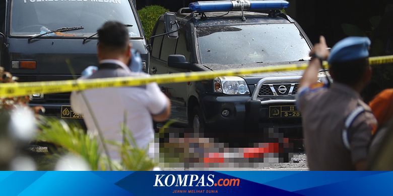 Detik-detik Bom Bunuh Diri di Mapolrestabes Medan, Saksi Teriak Bom ...
