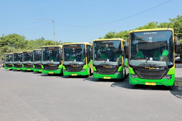 Foto : Bus Patih Gajah Mada Kini Berbayar, Ini Tarifnya