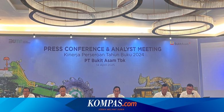 PTBA Targetkan Penjualan Batu Bara Capai 50 Juta Ton di 2025