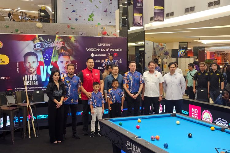 POBSI Gelar Laga Ekshibisi, Hadirkan Pebiliar Kelas Dunia