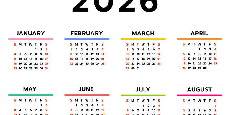 Kalender Libur 2026 Lengkap, Ada 10 Kali Long Weekend Tahun Depan