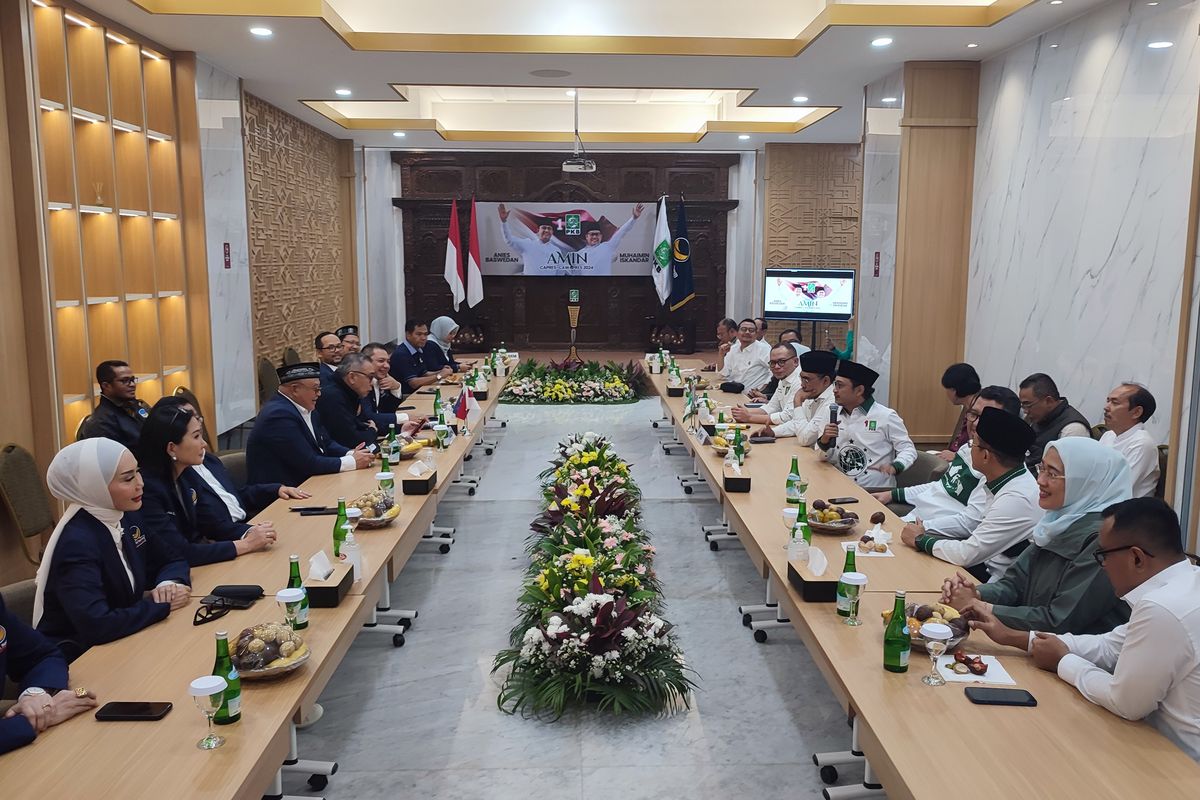 Elite Nasdem Bertandang ke Markas PKB Bahas Tim Pemenangan Anies-Cak Imin