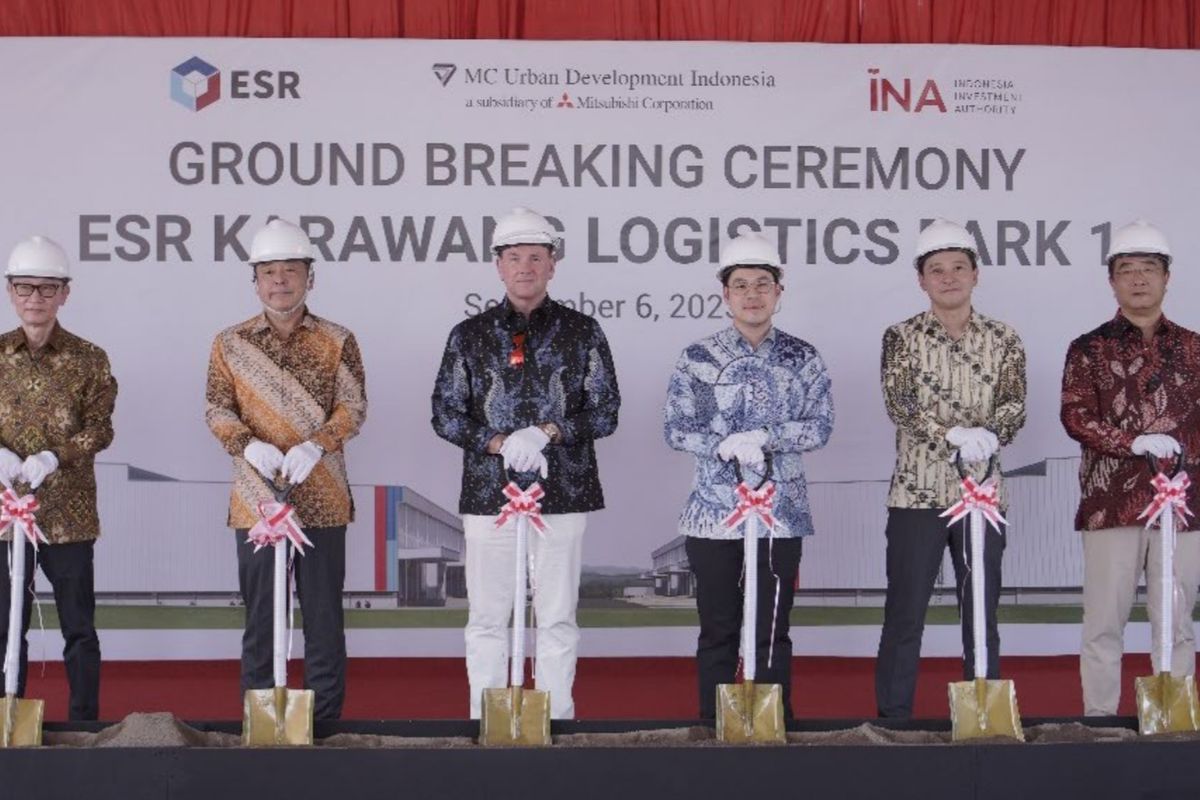 Resmi Dimulai, Pengembangan ESR Karawang Logistics Park 1