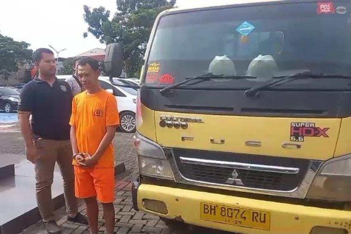 Sopir Nekat Curi Truk Mantan Majikan Di Bekasi Dibawa Ke Cirebon