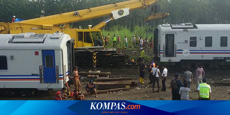 Setelah Kecelakaan Kereta Api Sancaka di Ngawi, Jalur Kini Bisa Dilewati