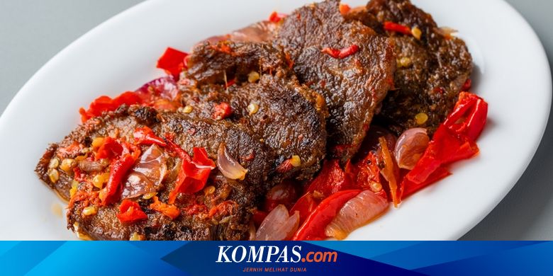 Resep Dendeng Batokok Kering, Masak Pakai Air Kelapa