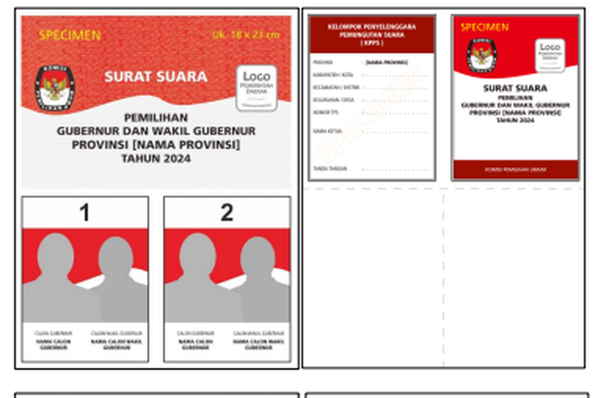Kenali 3 Jenis Surat Suara Pilkada 2024, Pemilih Jangan Sampai Keliru
