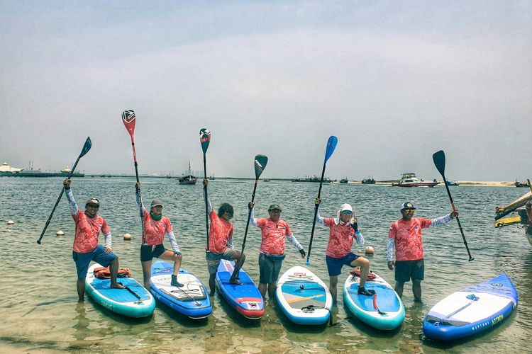 Foto : Tim Stand Up Paddle Indonesia Akan Ikuti Kejuaraan di Jepang