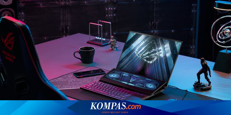 Laptop Gaming Dua Layar Asus ROG Zephyrus Duo 16 Resmi di Indonesia ...
