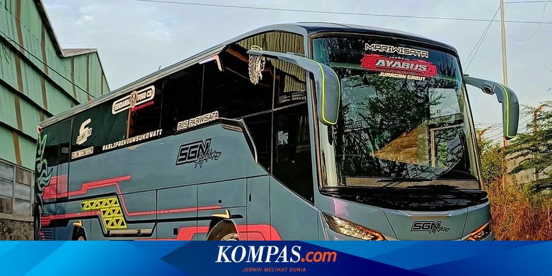 Tengok Bus Baru Buatan Karoseri K3, Titanium Bus dengan Gaya Sporty