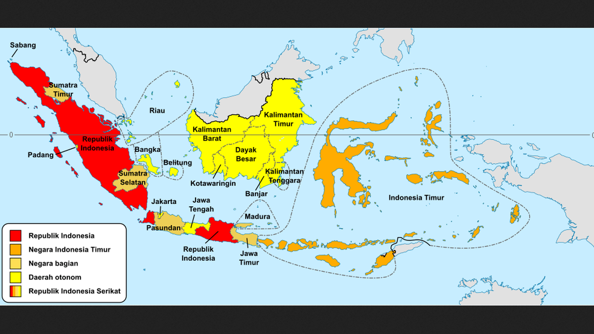 Garis Van Mook, Batas antara Wilayah RI dan Daerah Pendudukan Belanda