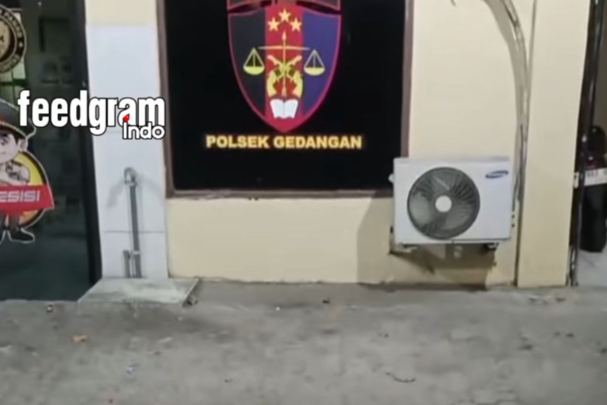 Viral Video Polsek Gedangan Sidoarjo Kosong, Kapolsek: Hoaks, yang ...