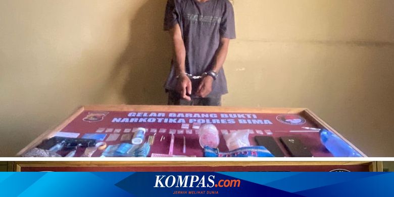 Tangkap Pengedar Sabu di Bima, Polisi Temukan Senpi dan Peluru