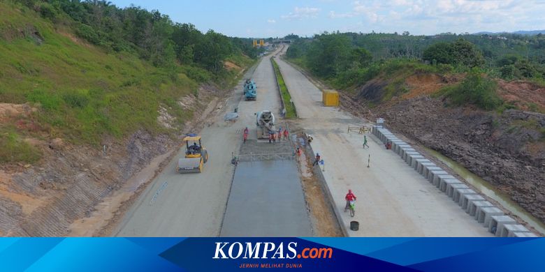 Beroperasi 2019, Konstruksi Tol Balikpapan-Samarinda 46,7 Persen