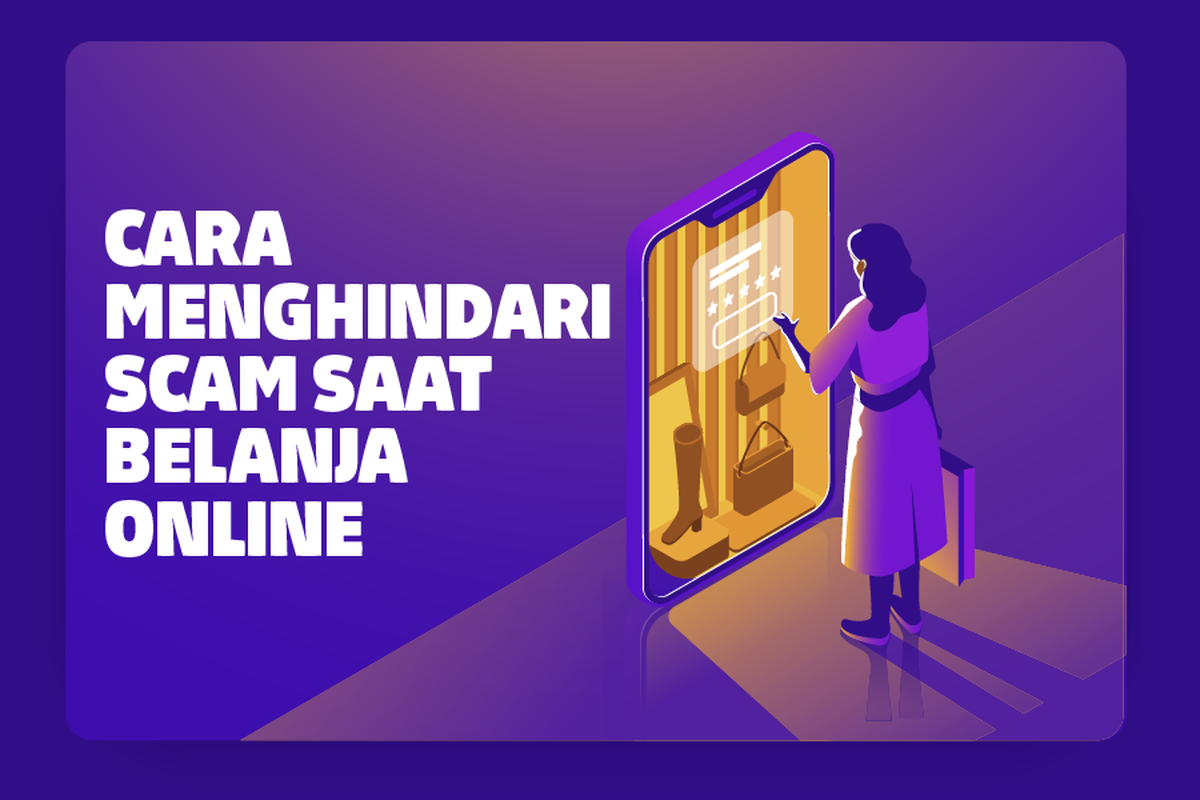 INFOGRAFIK: Cara Hindari Scam dan Penipuan Saat Belanja Online