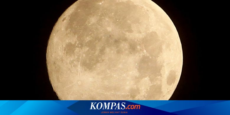 Malam Ini Ada Bulan Purnama Pink Supermoon, Berikut Cara Melihatnya