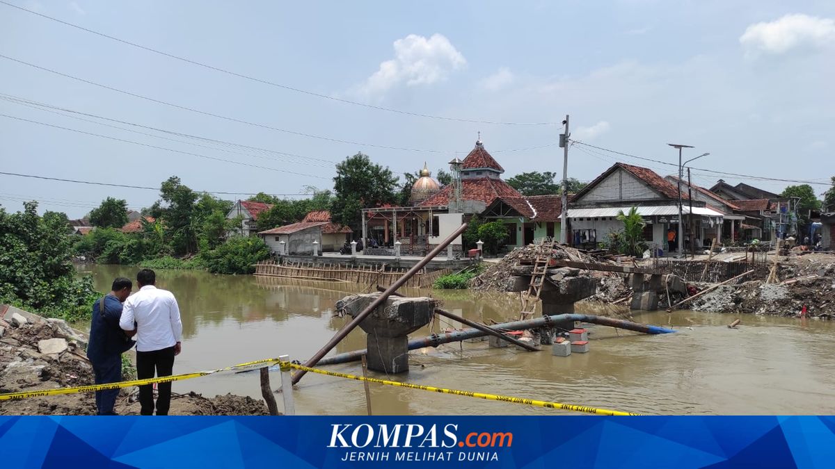 Pekerja Proyek Jembatan Dempet di Demak Tewas Tertimpa Besi Tiang Pancang