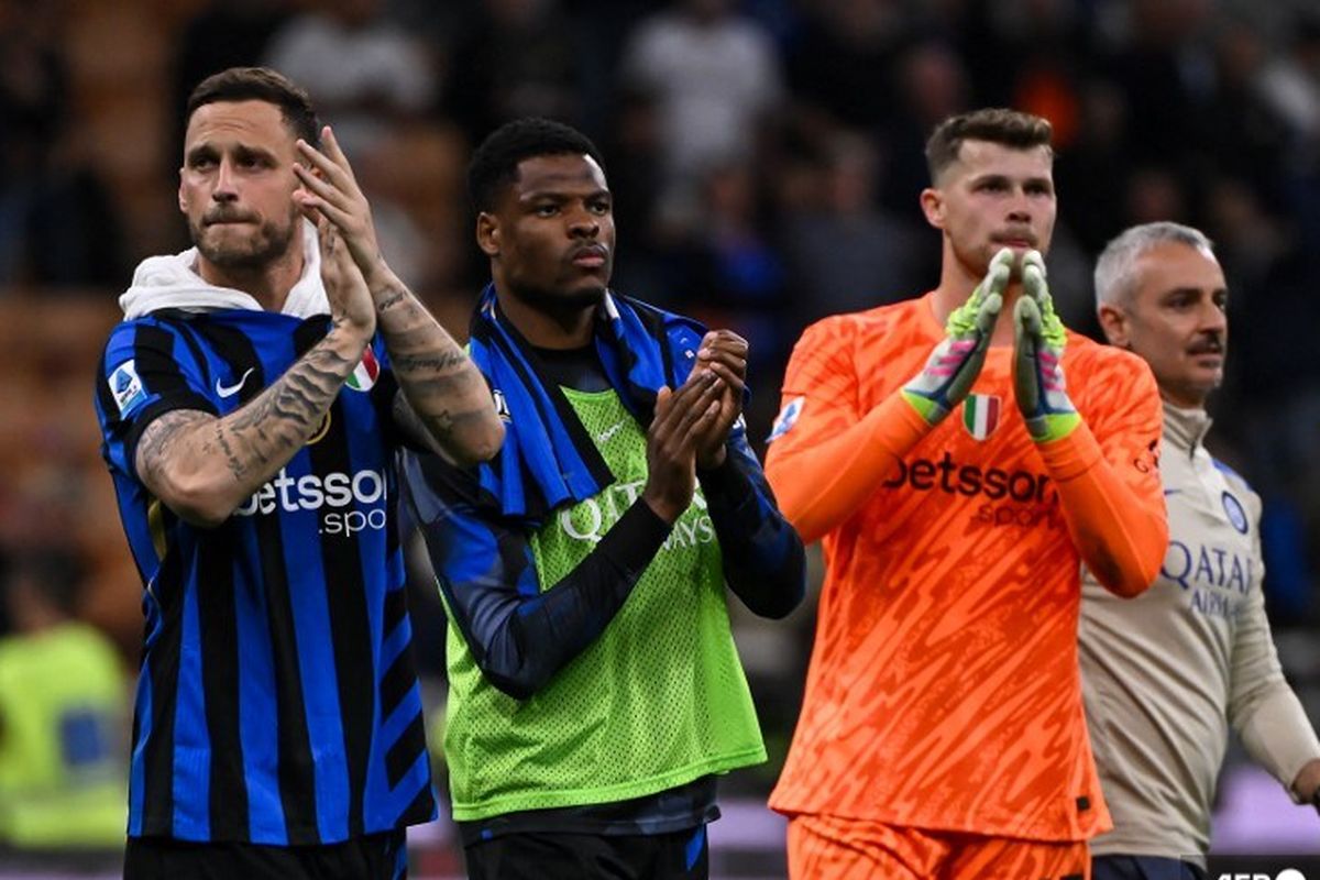 Hasil Inter Milan Vs Hellas Verona 1-0, 3 Poin di Tengah Rotasi