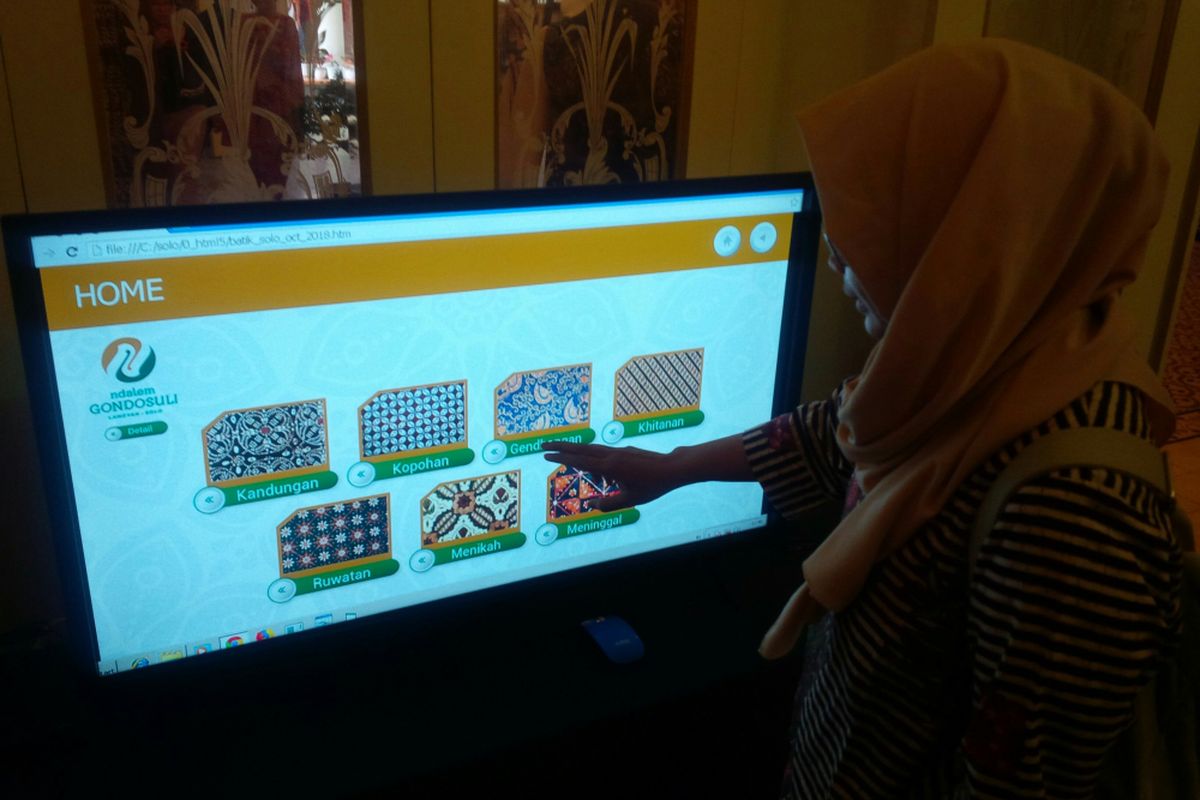 Pertama di Indonesia, Galeri Batik Digital Diluncurkan di Solo