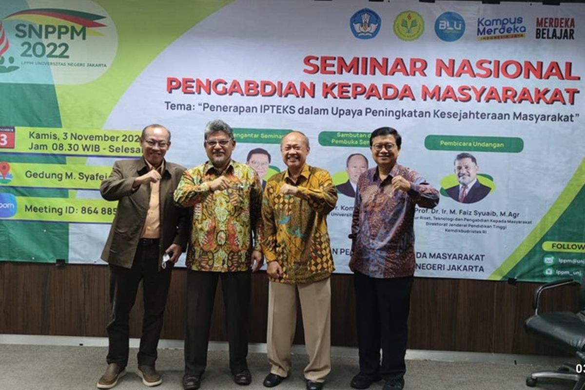 Seminar Nasional LPPM UNJ: PkM Harus Berdasarkan Kebutuhan Masyarakat