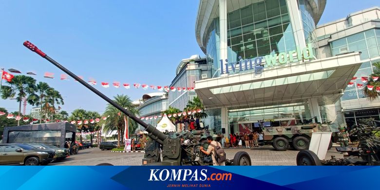 Ada Tank, Panser, dan Senjata Artileri di Living World Alam Sutera