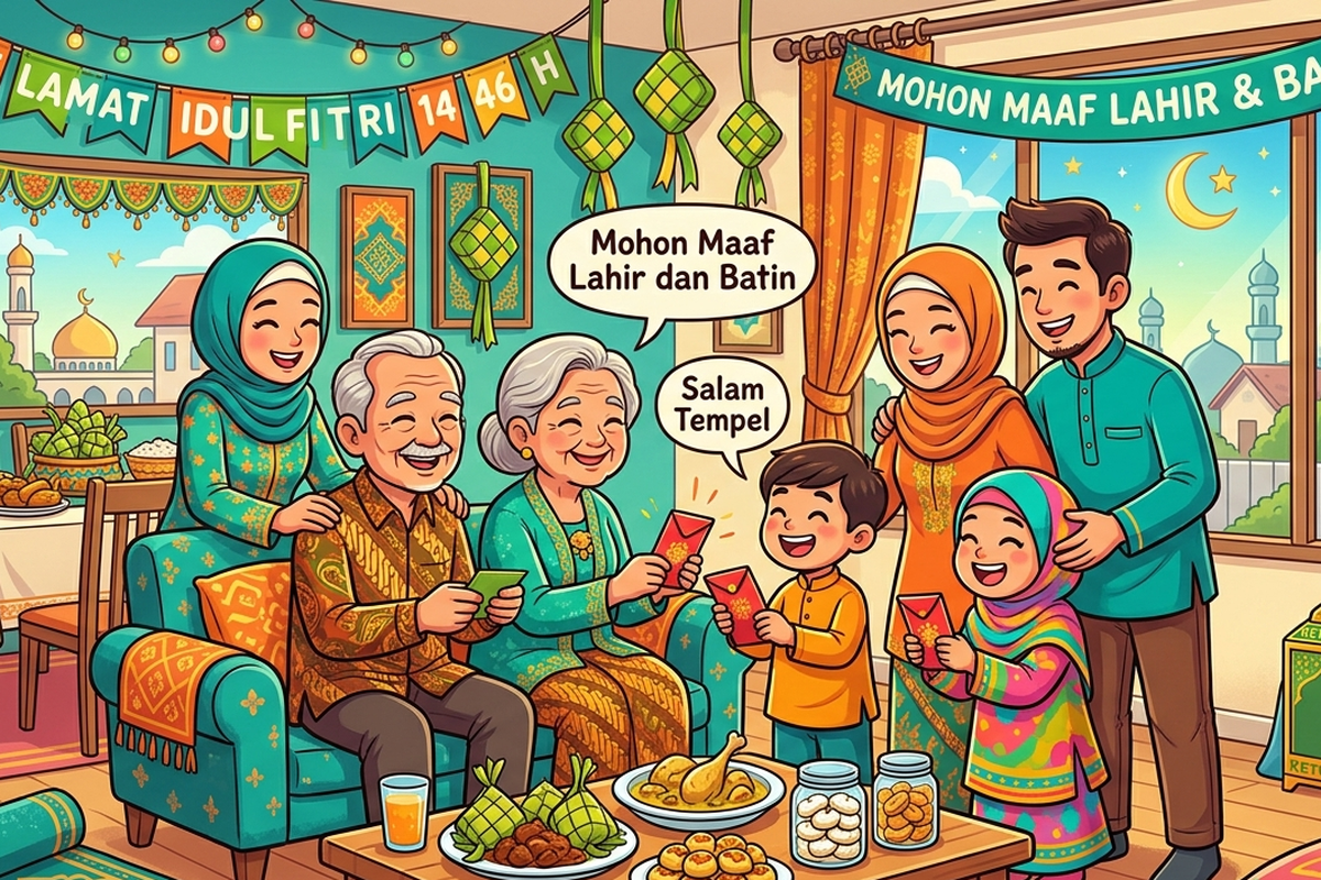 25 Ucapan Selamat Idul Fitri 1447 H yang Personal dan Menyentuh Hati
