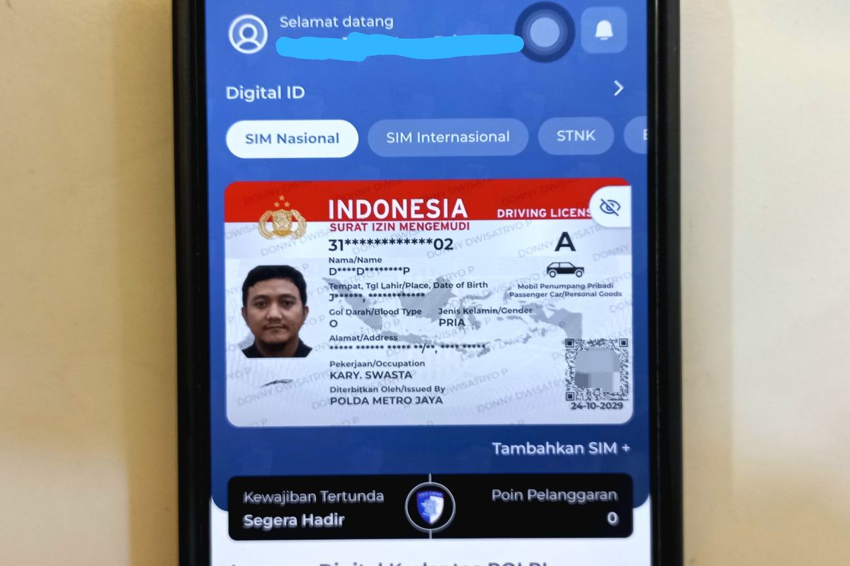 SIM Digital Bisa Cegah Pemalsuan SIM