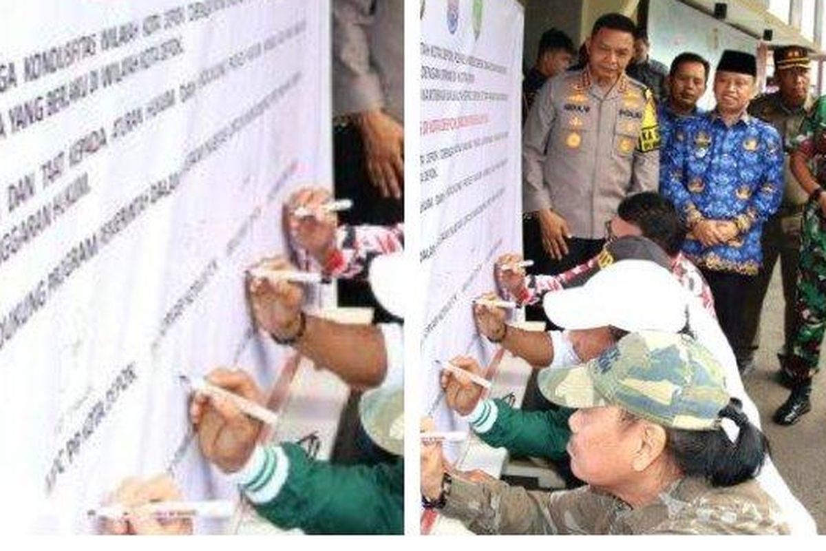 8 Ormas di Depok Sepakat Jaga Ketertiban, Tak Boleh Ada Premanisme