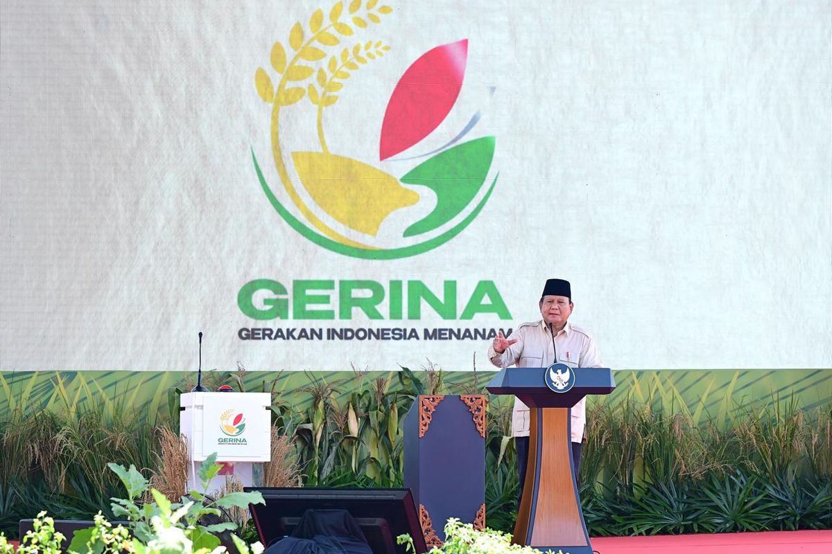 Luncurkan Gerina, Prabowo Sebut Swasembada Pangan Dimulai dari Satuan ...
