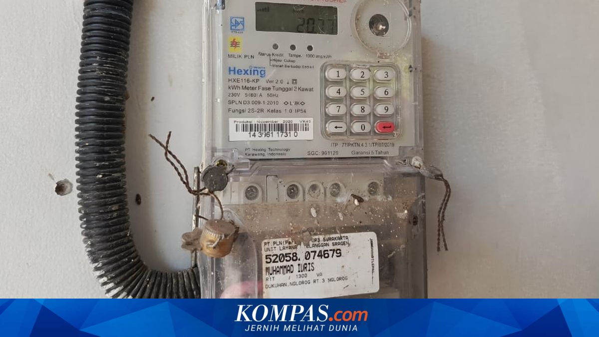 Bagian-bagian Bargainser pada Pelanggan Listrik PLN