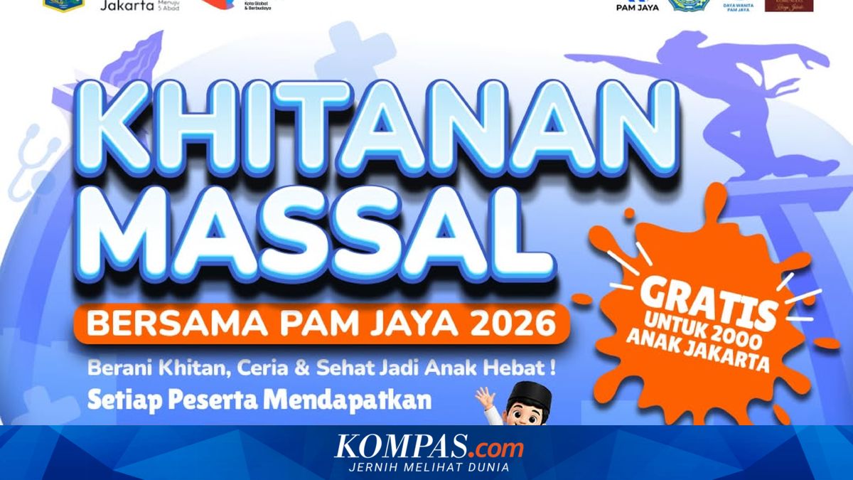 Cara Daftar Khitanan Massal Gratis di Jakarta Juni-Juli 2026, Kuota 2. ...