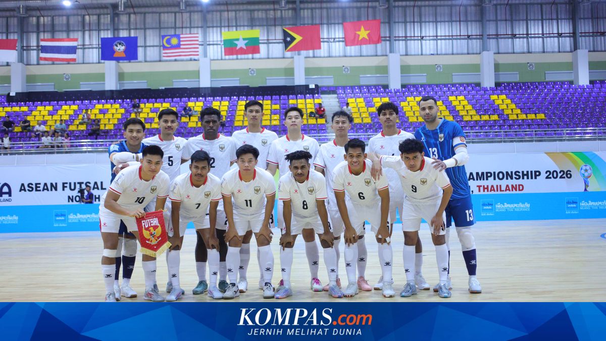 Line Up Indonesia Vs Vietnam di Semifinal Piala AFF Futsal 2026
