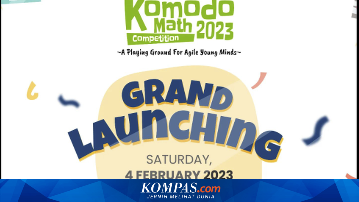 Lomba Internasional "Komodo Math Competition" 2023 Resmi Dibuka