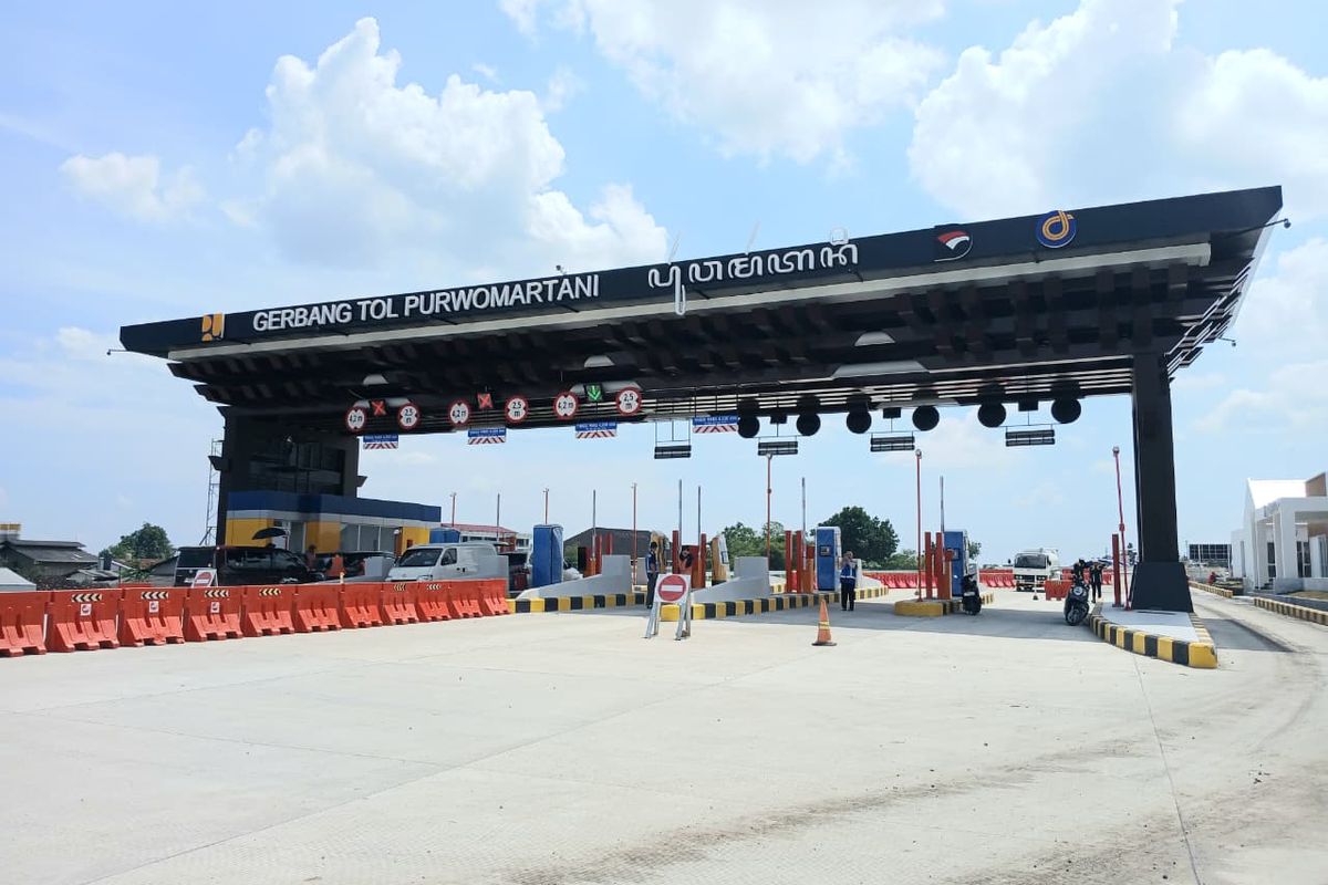 Aksara Jawa di Gerbang Tol Purwomartani Curi Perhatian Publik