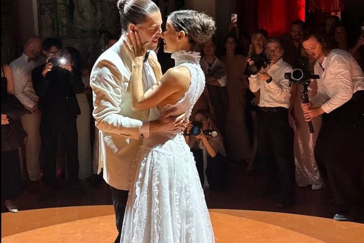 5 Gaya Memesona Millane Fernandez Saat Menikah, Elegan Serba Putih