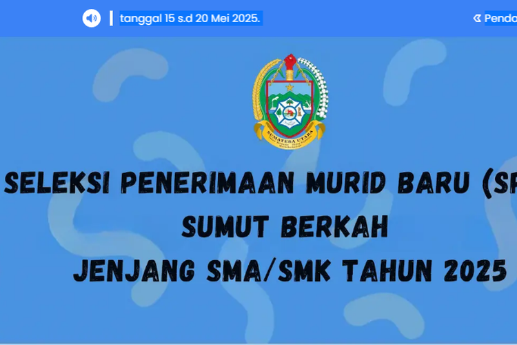 SPMB Sumut 2025 untuk SMA/SMK: Cek Syarat, Jalur dan Jadwal Lengkapnya