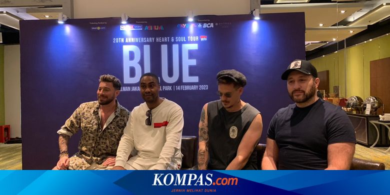 Dukungan Personel BLUE untuk Indra Bekti yang Kembali Tampil sebagai Host