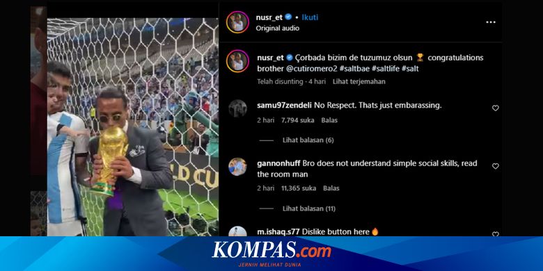 Profil dan Kekayaan Salt Bae, Celebrity Chef yang Dikecam gara-gara ...