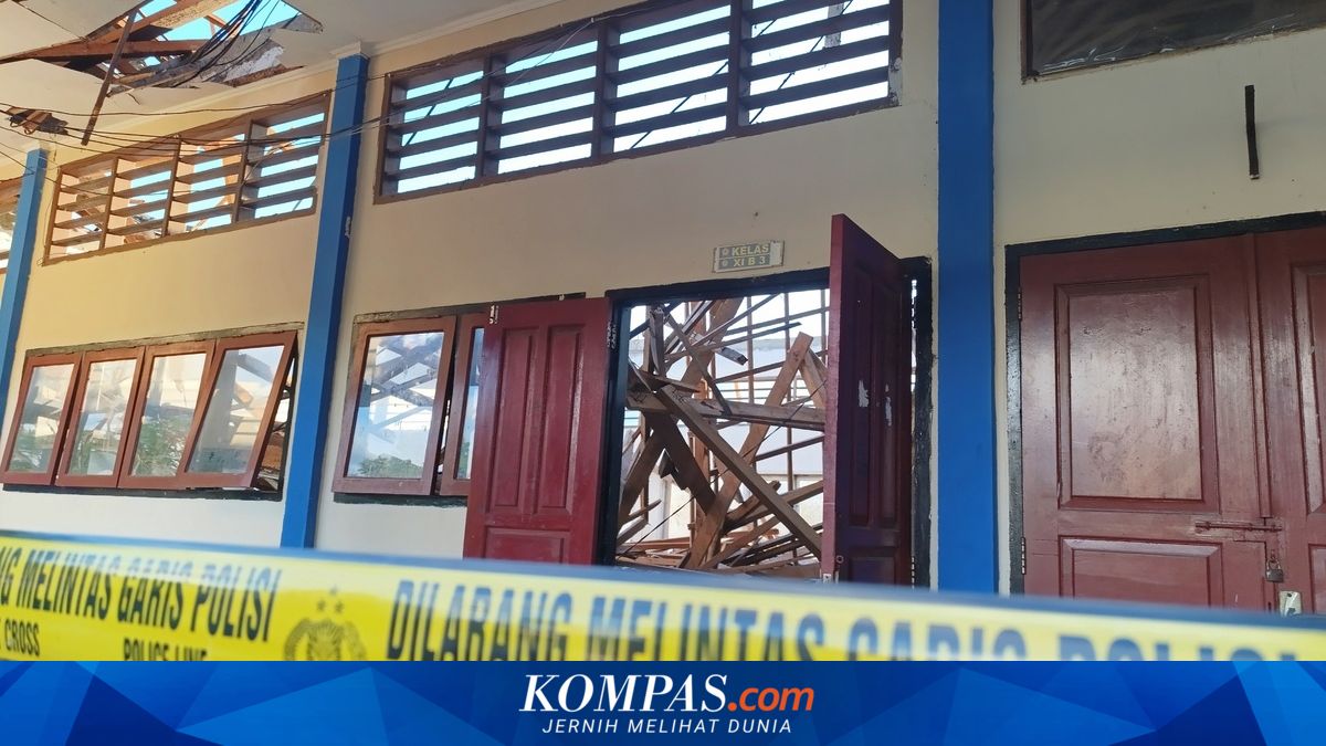 Atap SMAN 7 Mataram Ambruk, Pemprov NTB Ajukan Bantuan Revitalisasi ke ...