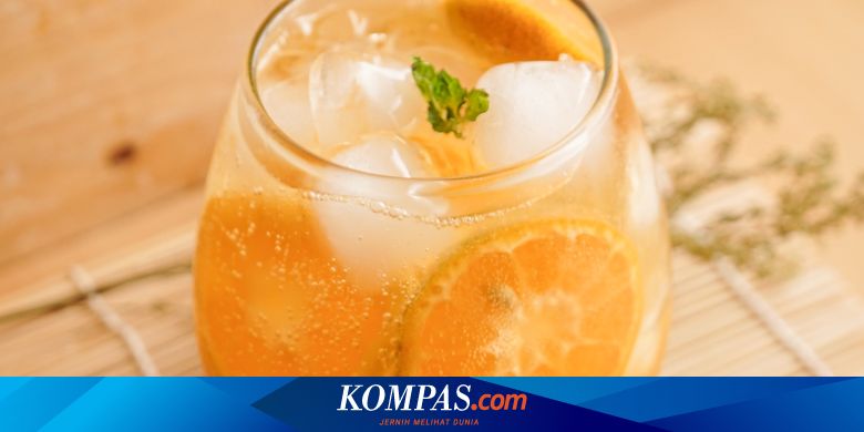 Resep Orange Mango Sparkling, Minuman Segar Dingin Pelepas Dahaga
