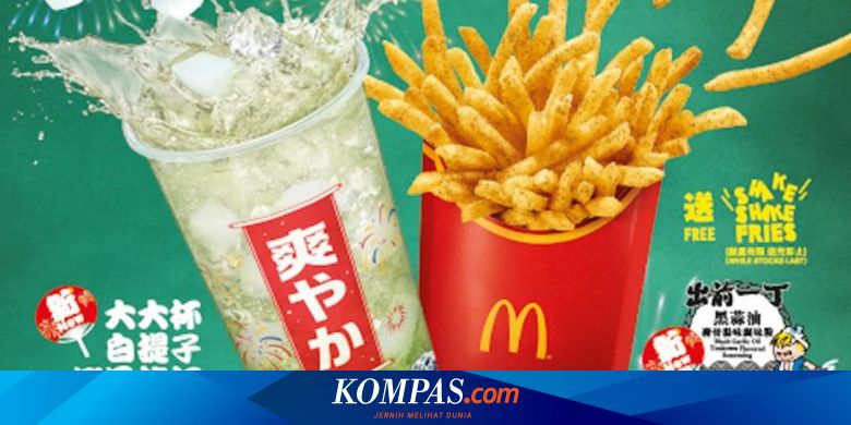 Di Hong Kong, McDonald's Luncurkan Kentang Goreng Rasa Mi Instan