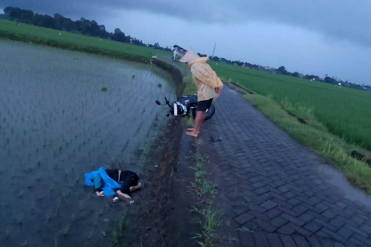 Foto Gadis Belia Di Gowa Ditemukan Tewas Di Sawah Dengan Luka Tikam
