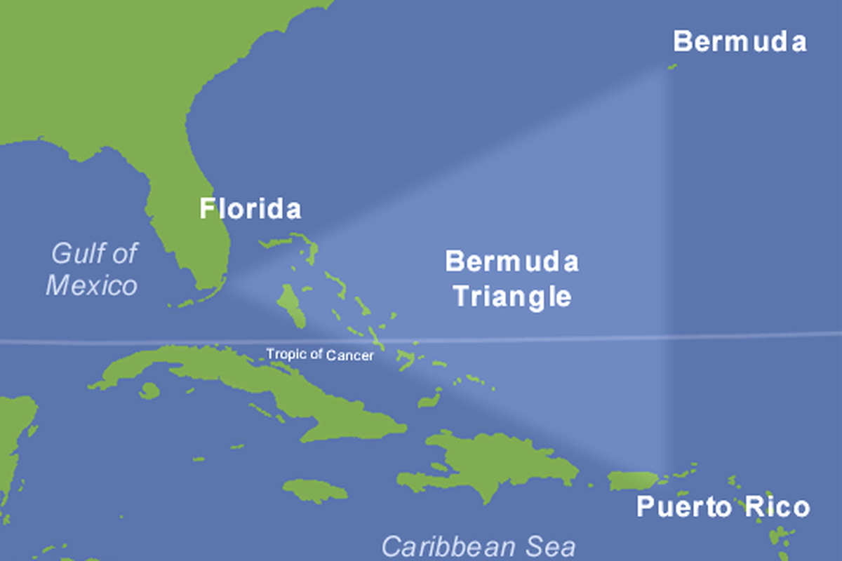 5 Fakta tentang Segitiga Bermuda, yang Dikenal sebagai Perairan Misterius