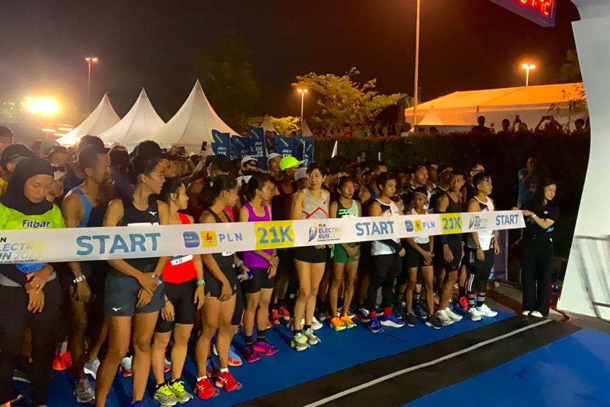 PLN Electric Run 2023 Dimulai, Langkah 5.000 Pelari Selamatkan Dunia
